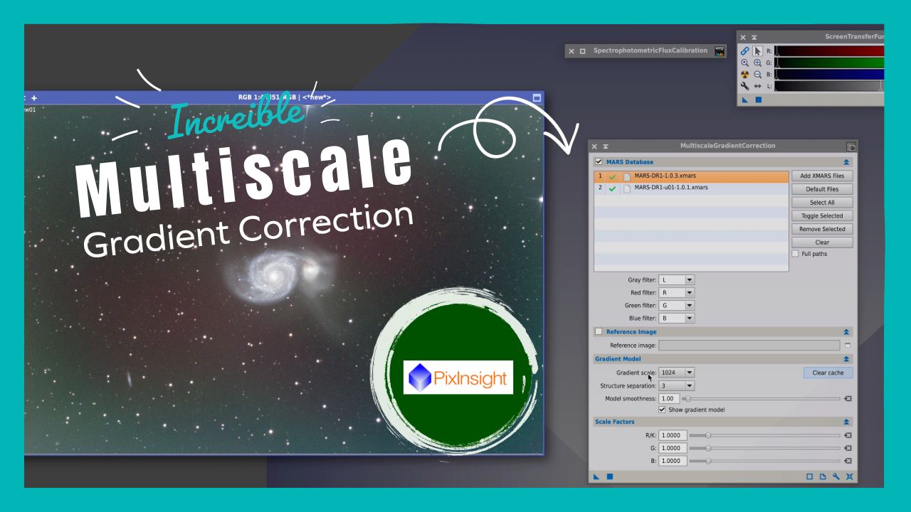 Domina Multiscale Gradient Correction en Pixinsight